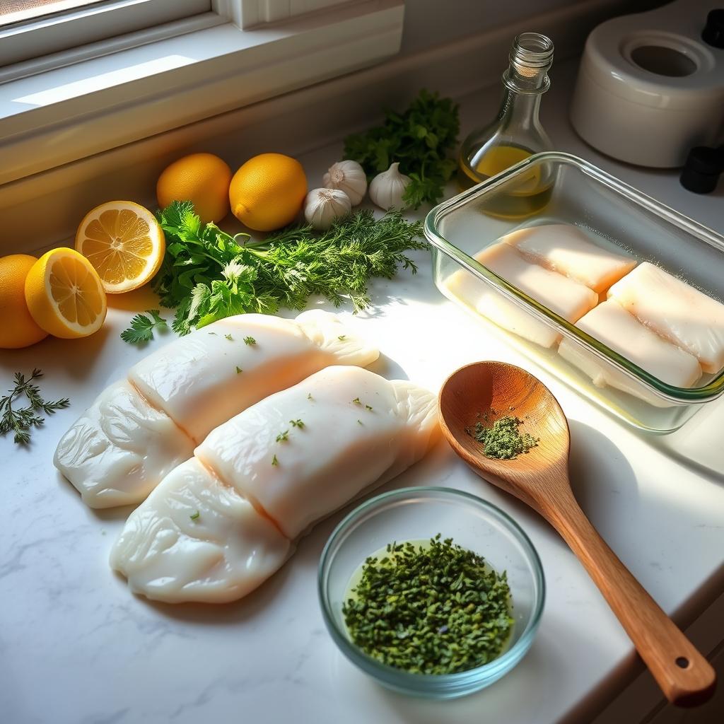 Healthy Baked Cod with Herbs Recipe