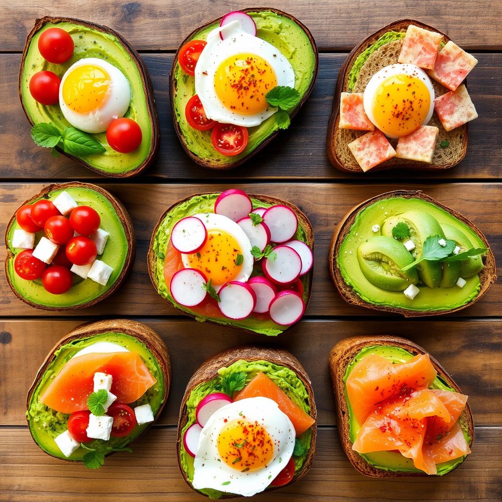 Healthy Avocado Toast with Poached Egg Recipe