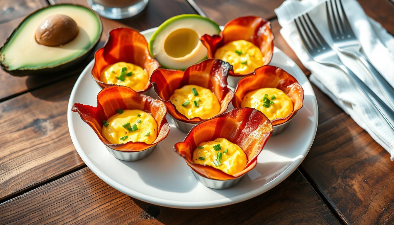 Keto Bacon and Egg Cups Recipe