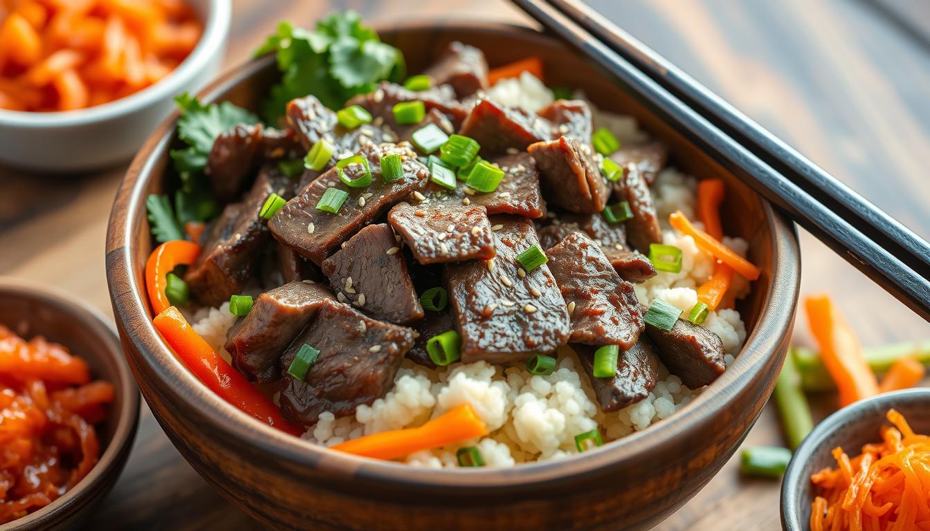 Keto Korean Beef Bowls Recipe