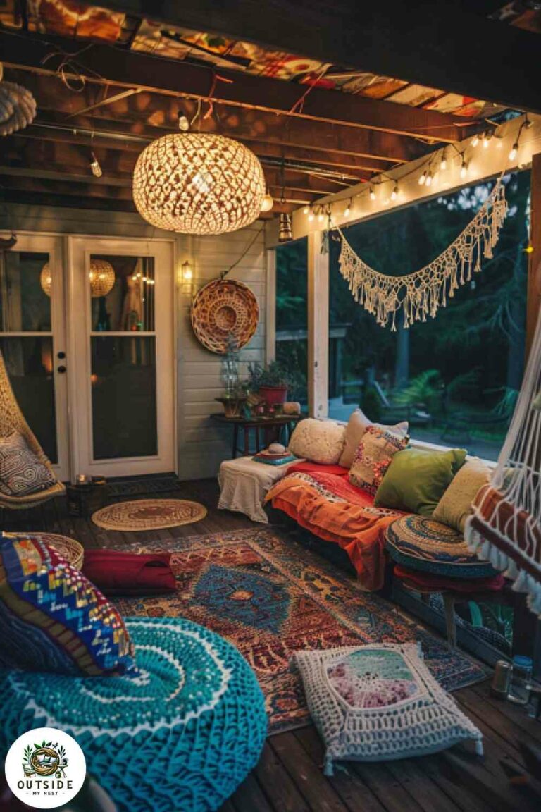 Boho Back Porches Are Now a Thing and These 25 Ideas Prove It - Outside ...