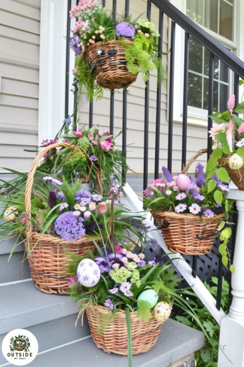 25 Trendy Easter Front Porch Decor Ideas - Outside My Nest