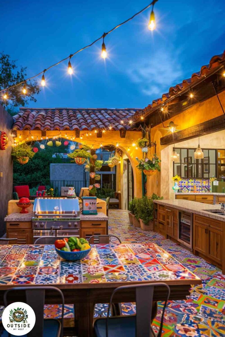 25 Unique Spanish Patio Tiles People Are Getting - Outside My Nest