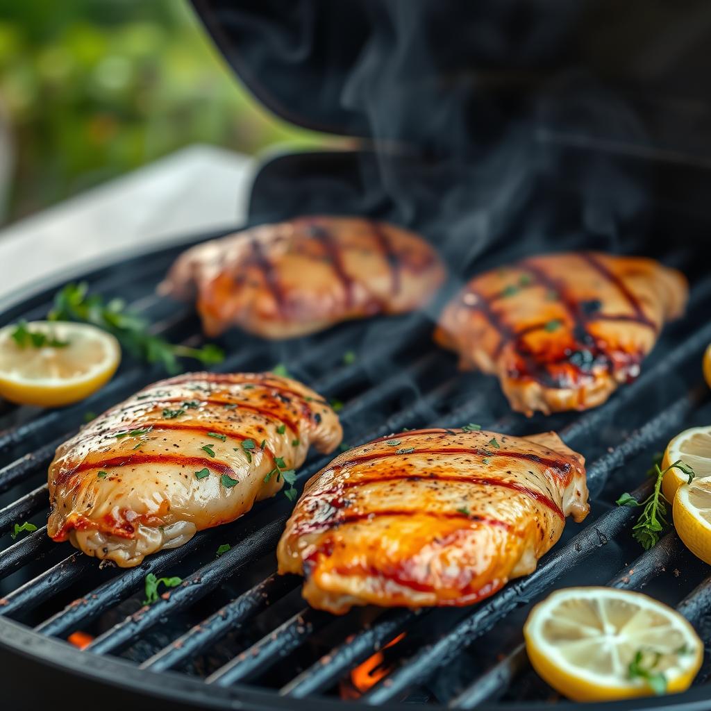 Healthy Grilled Chicken Caesar Salad Recipe