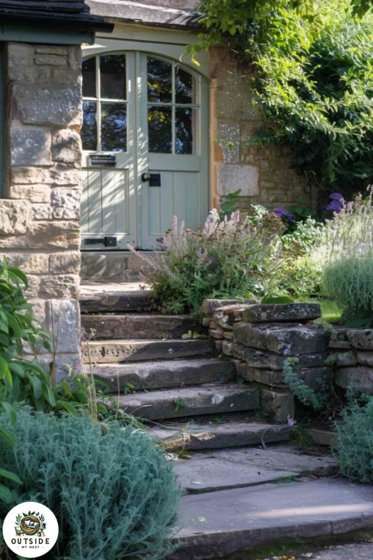 25 Front Step Ideas to Make An Entrance – Outside My Nest