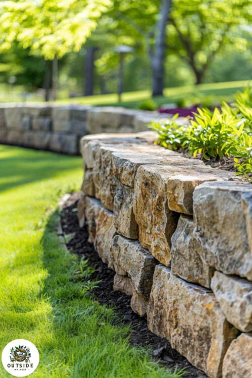 25 Beautiful Ways to Add a Retaining Wall to Your Sloped Yard - Page 25 ...