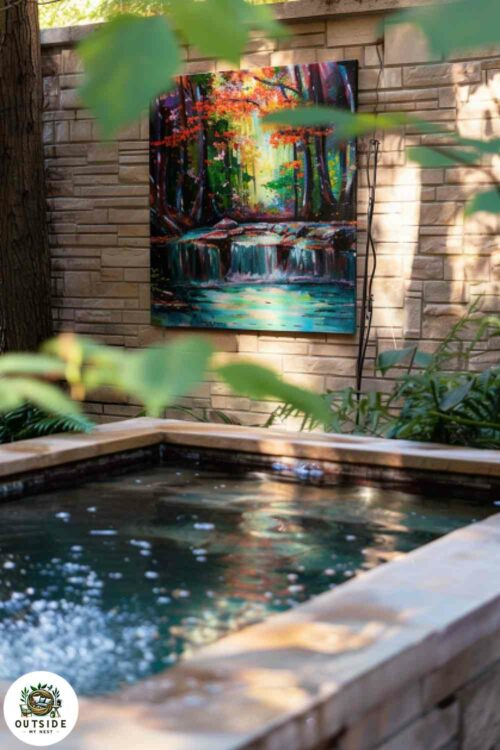 25 Incredible Patio Wall Art Ideas to See - Outside My Nest