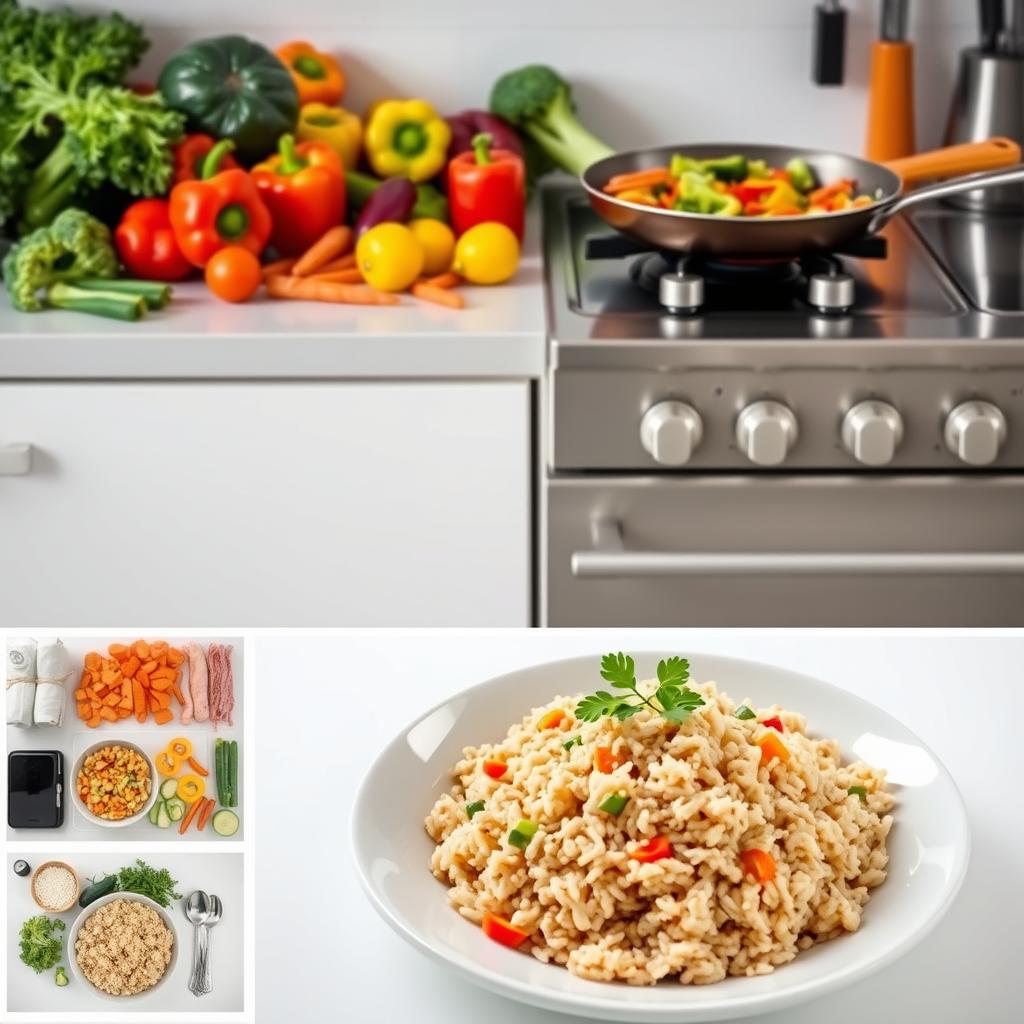 Healthy Brown Rice and Vegetable Stir-Fry Recipe