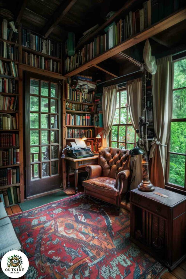 25 Incredible She Shed Interior Design Ideas - Outside My Nest